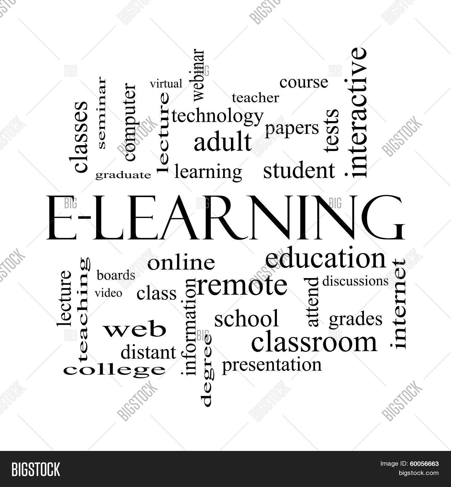 E-learning Word Cloud Image & Photo (Free Trial) | Bigstock