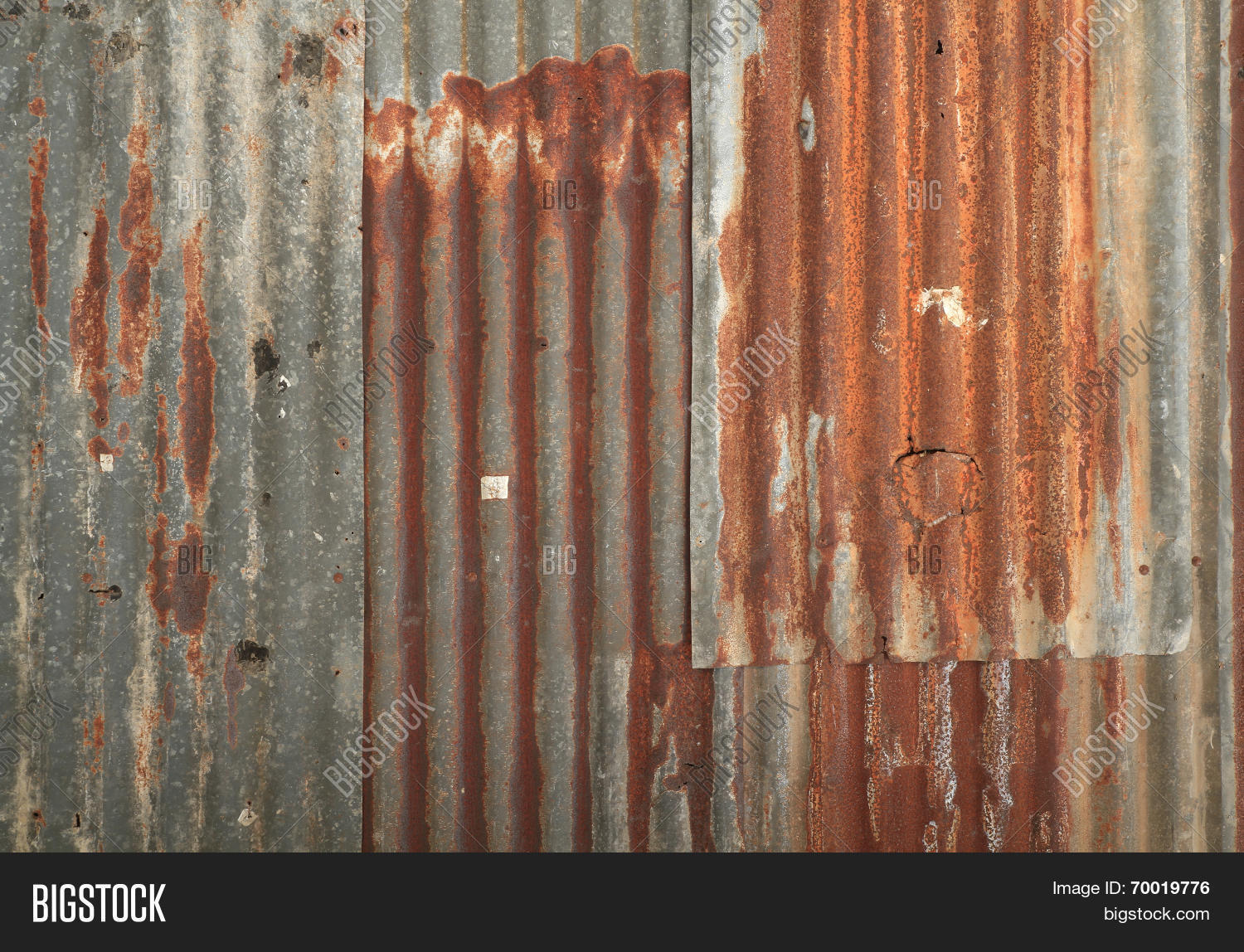 Corrugated Metal Wall Image & Photo (Free Trial) | Bigstock