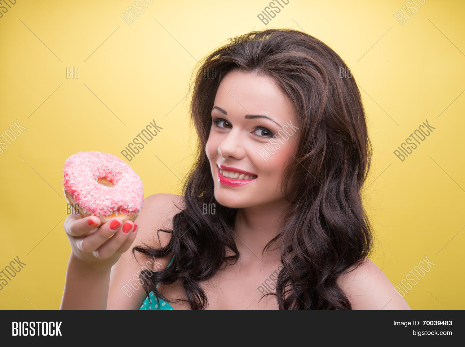 Sexy Woman Sweets Image & Photo (Free Trial) | Bigstock
