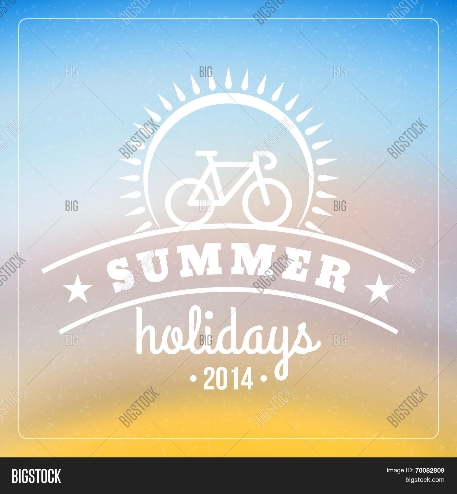 Retro Summer Holidays Vector & Photo (Free Trial) | Bigstock