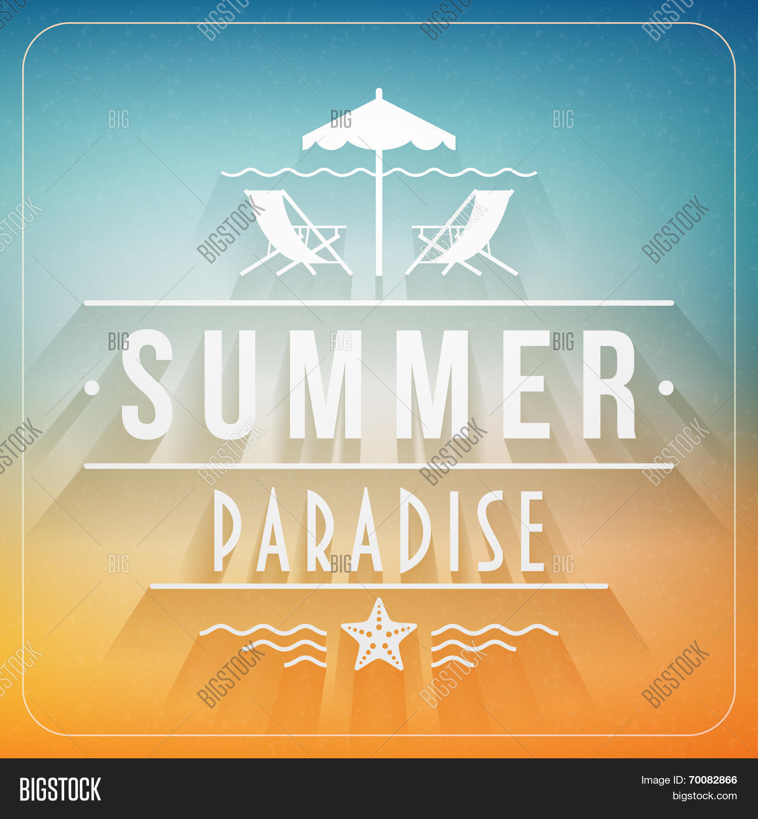Retro Summer Holidays Vector & Photo (Free Trial) | Bigstock