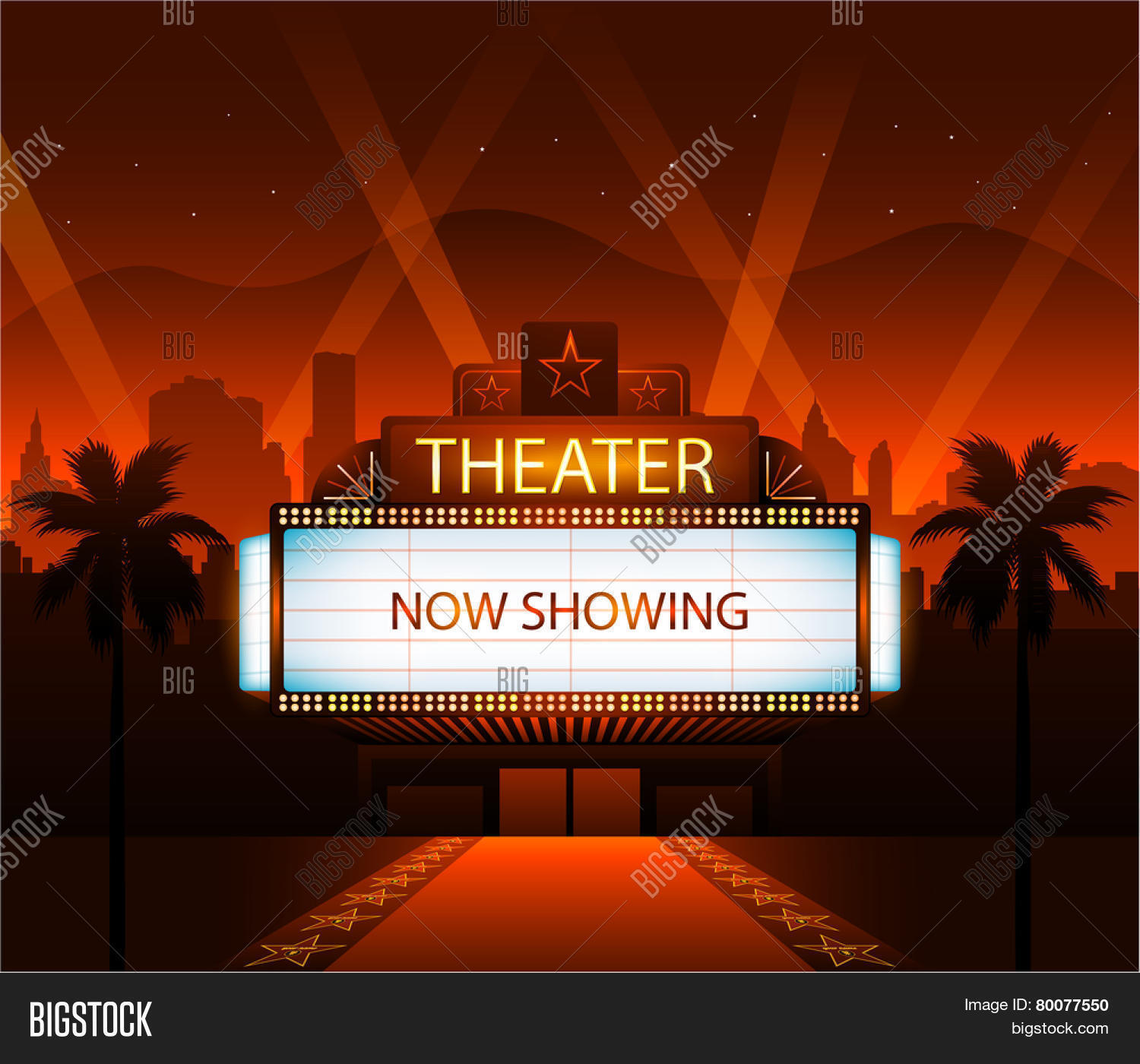 Now Showing Vector Vector & Photo (Free Trial) | Bigstock