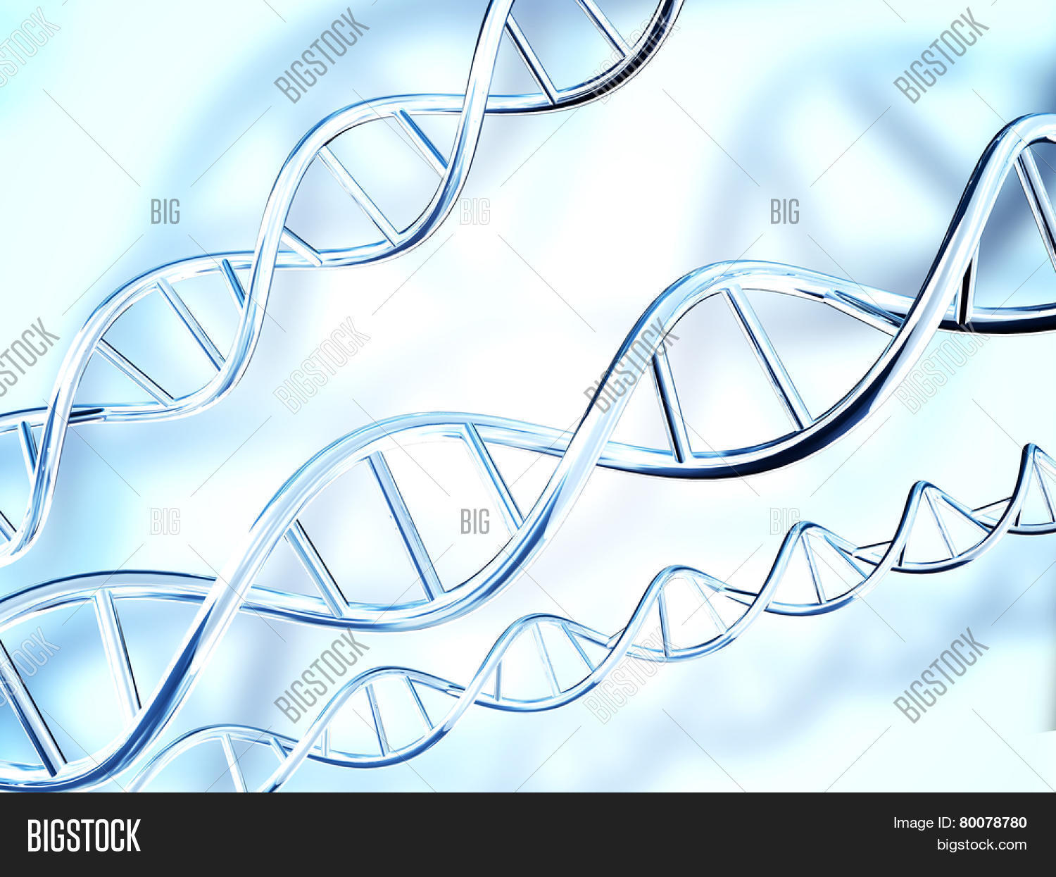 Digital 3d Model DNA Image & Photo (Free Trial) | Bigstock