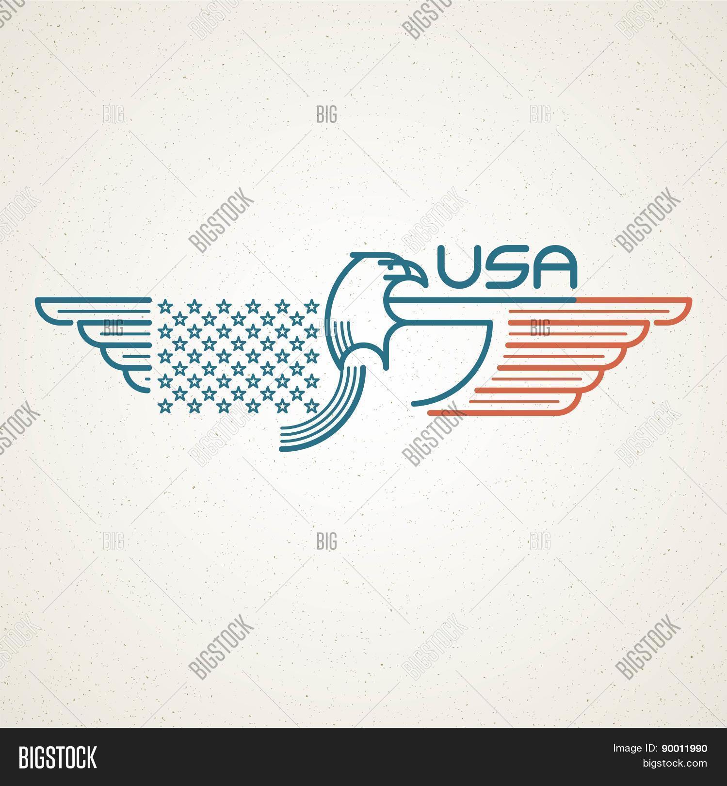 Made USA Symbol Vector & Photo (Free Trial) | Bigstock