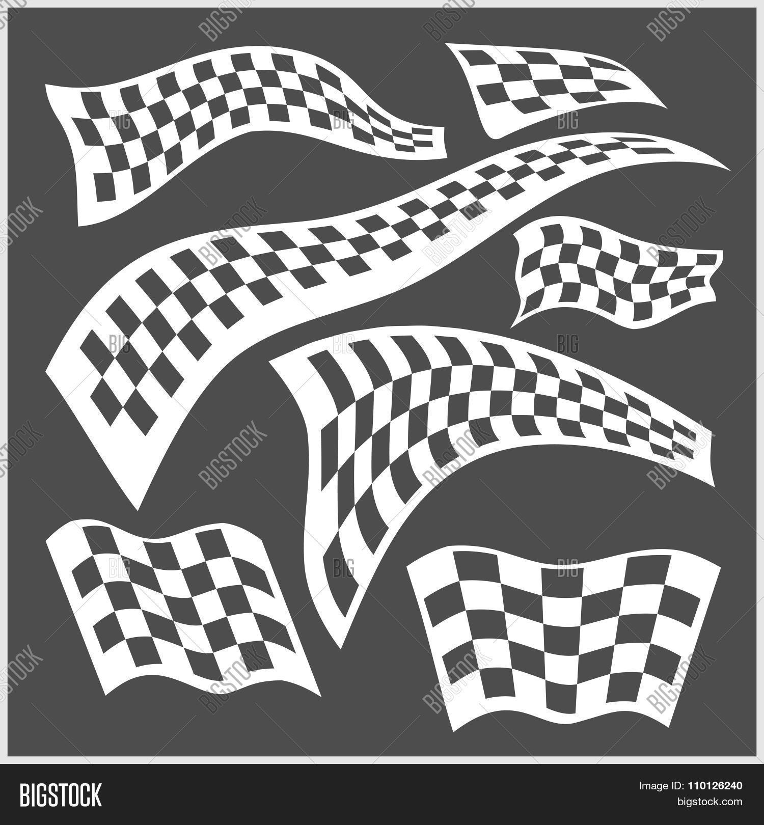 Checkered Racing Vector & Photo (Free Trial) | Bigstock