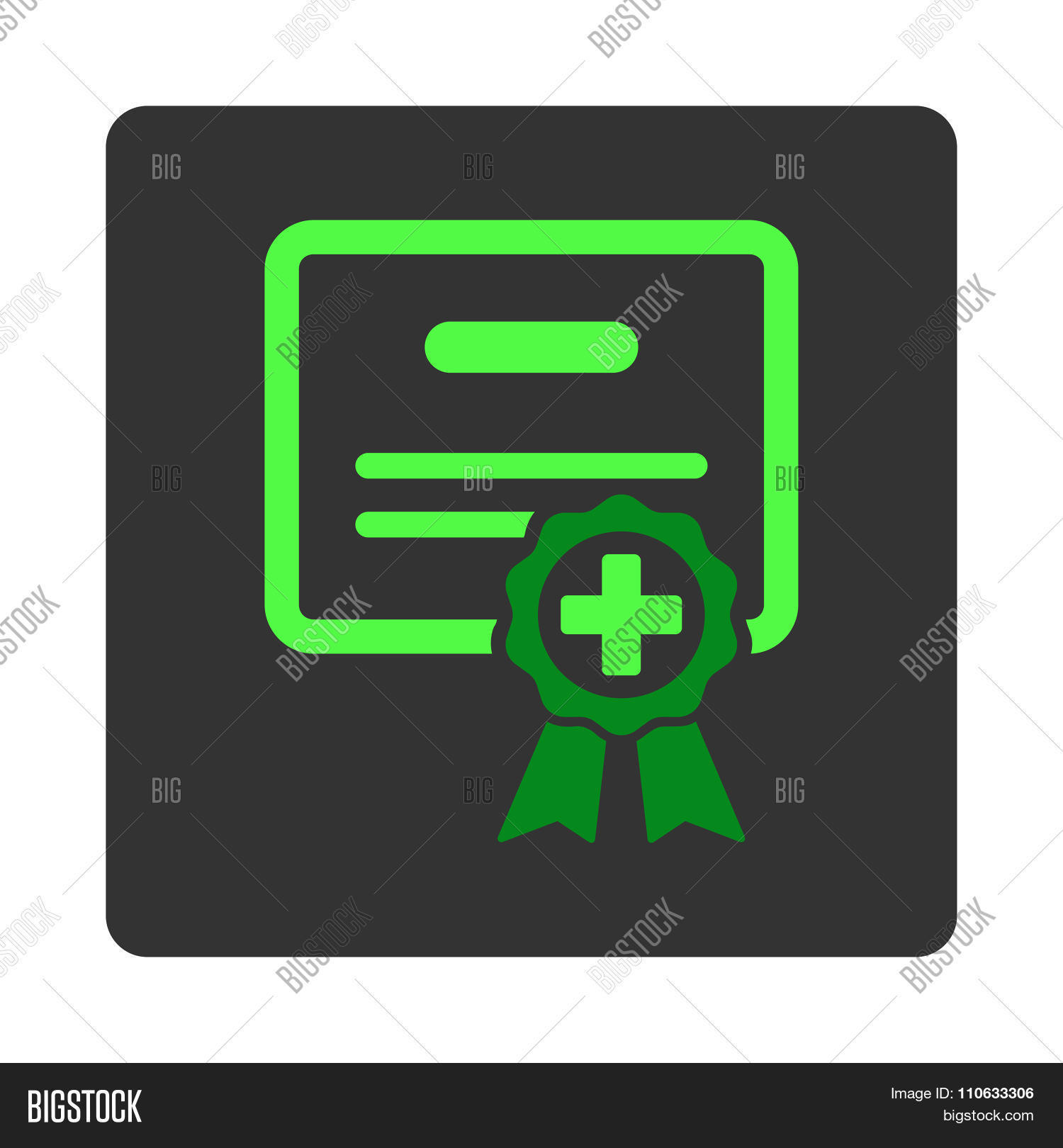 Medical Certificate Vector & Photo (Free Trial) | Bigstock