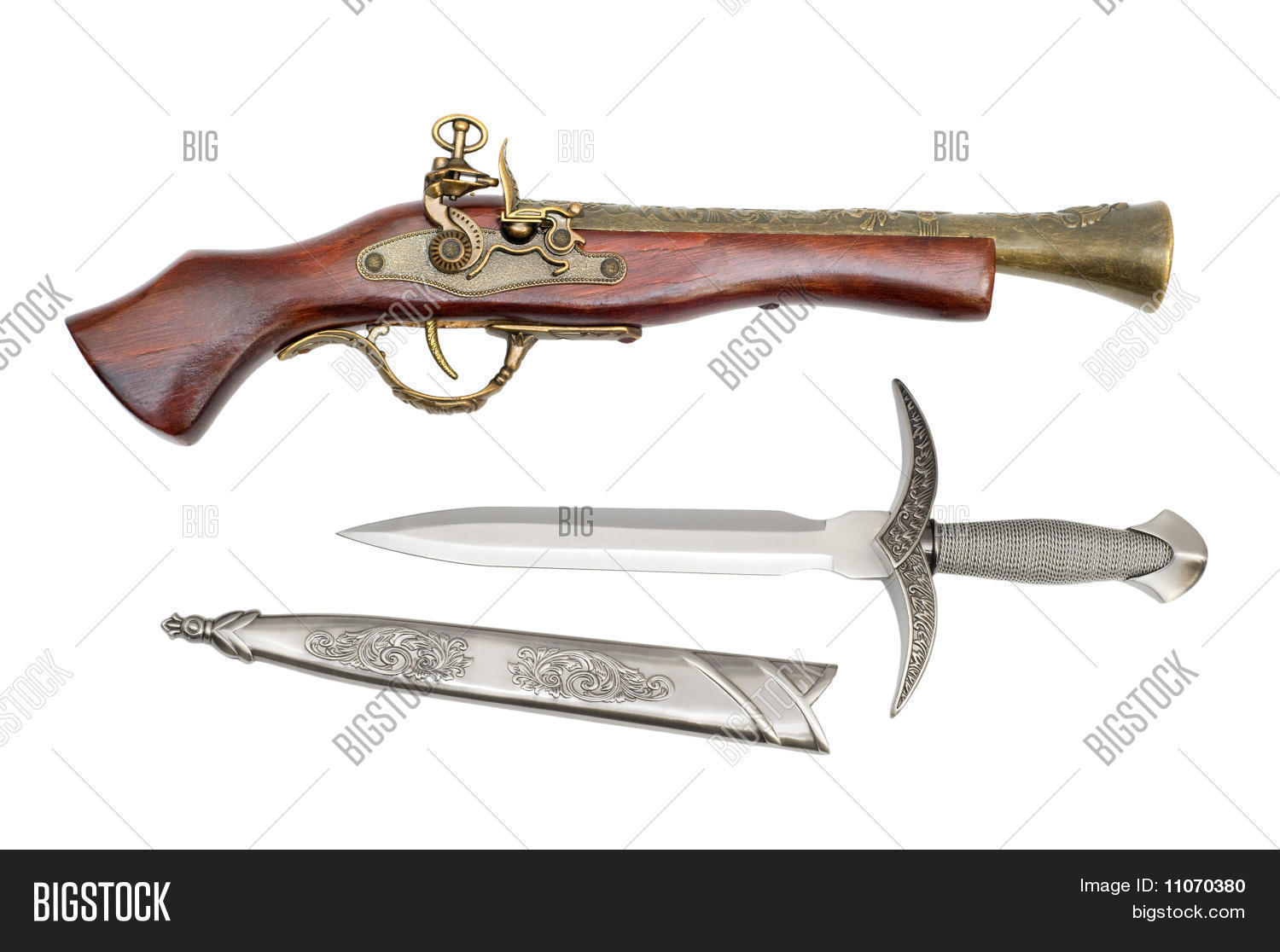 Pistol Dagger Image & Photo (Free Trial) | Bigstock