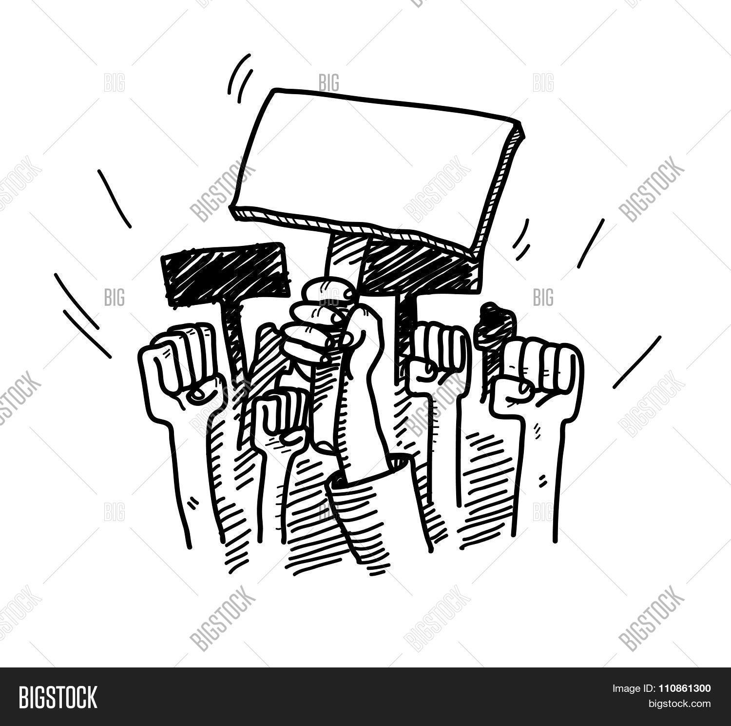 Protesting Vector & Photo (Free Trial) | Bigstock