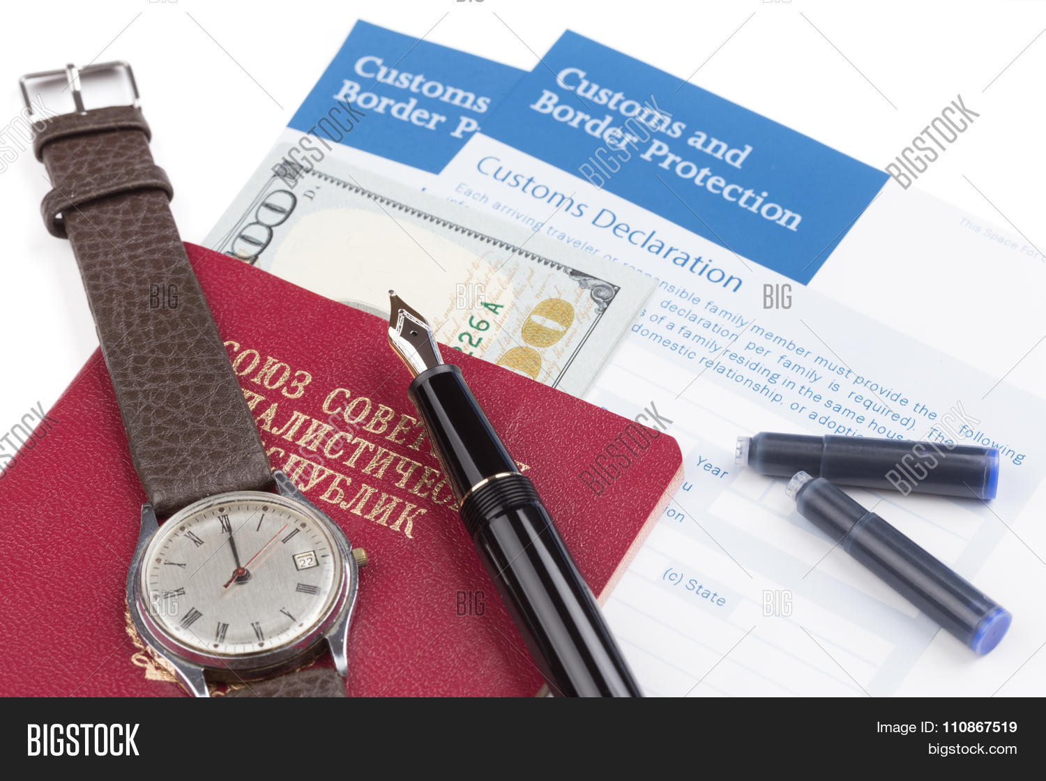 Customs Declaration Image & Photo (Free Trial) | Bigstock