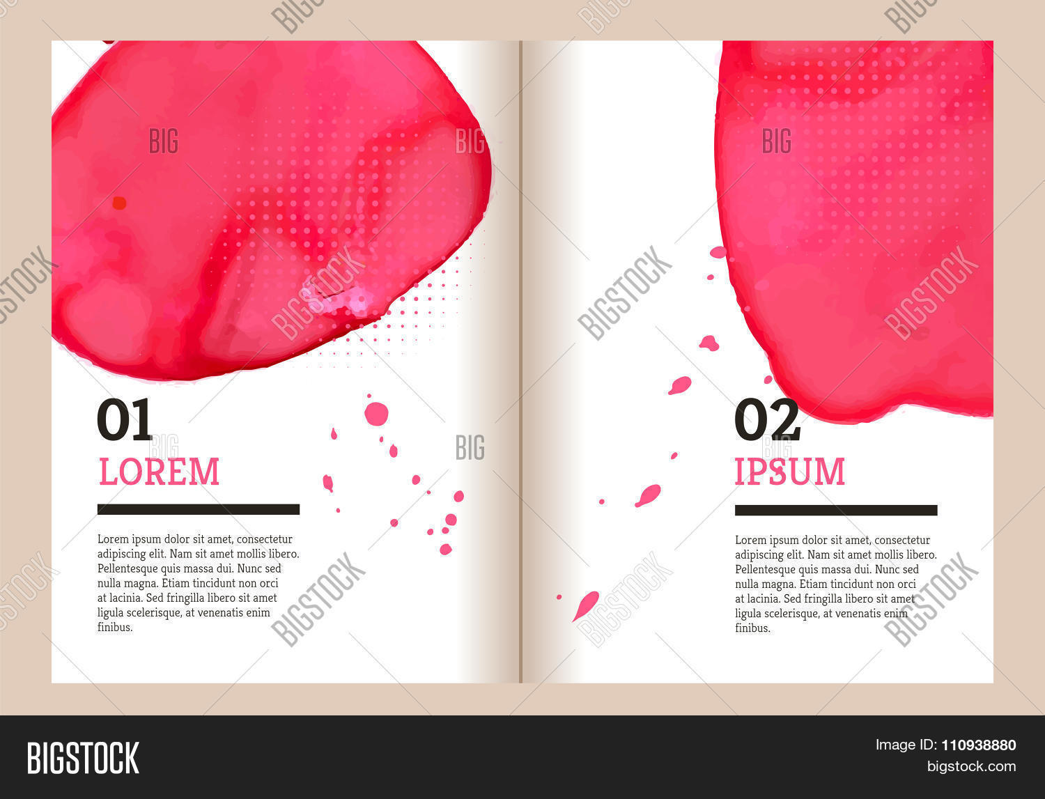 Brochure Template Vector & Photo (Free Trial) | Bigstock