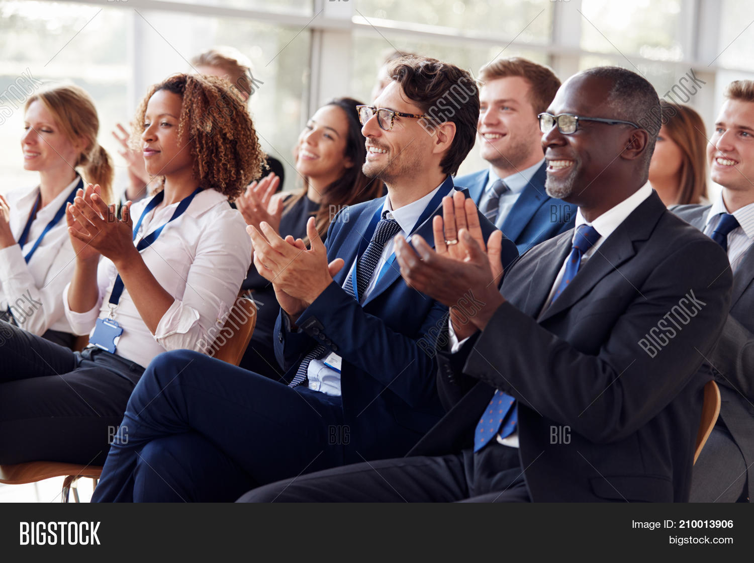 Smiling Audience Image & Photo (Free Trial) | Bigstock