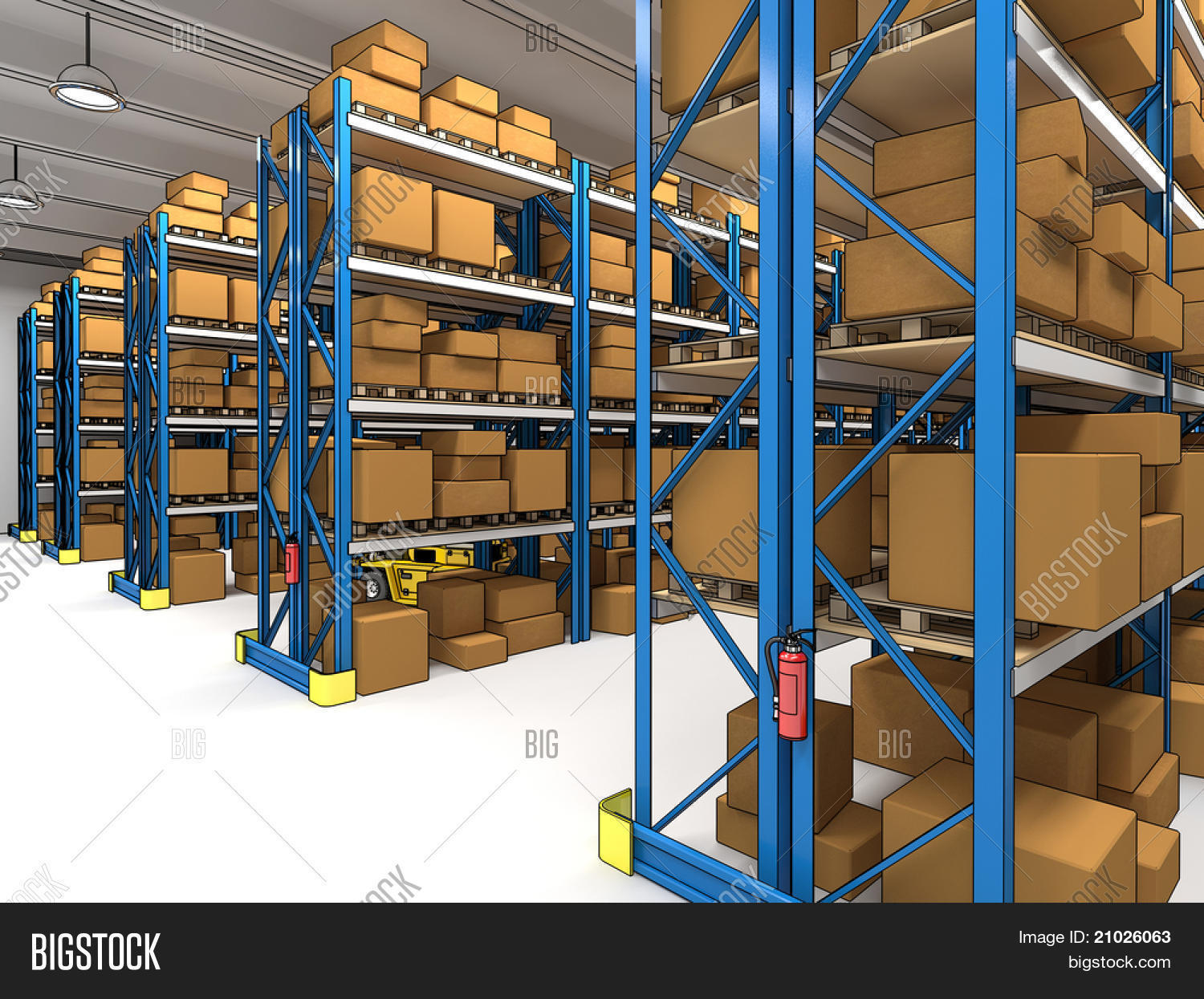 3d Lassic Warehouse Image & Photo (Free Trial) | Bigstock