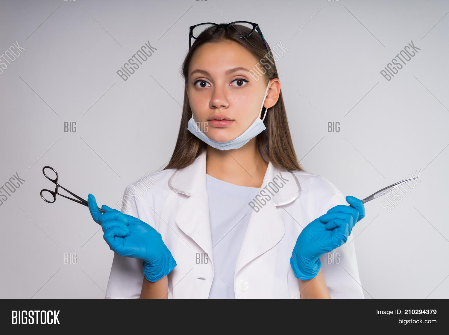 Girl Medical Uniform Image & Photo (Free Trial) | Bigstock