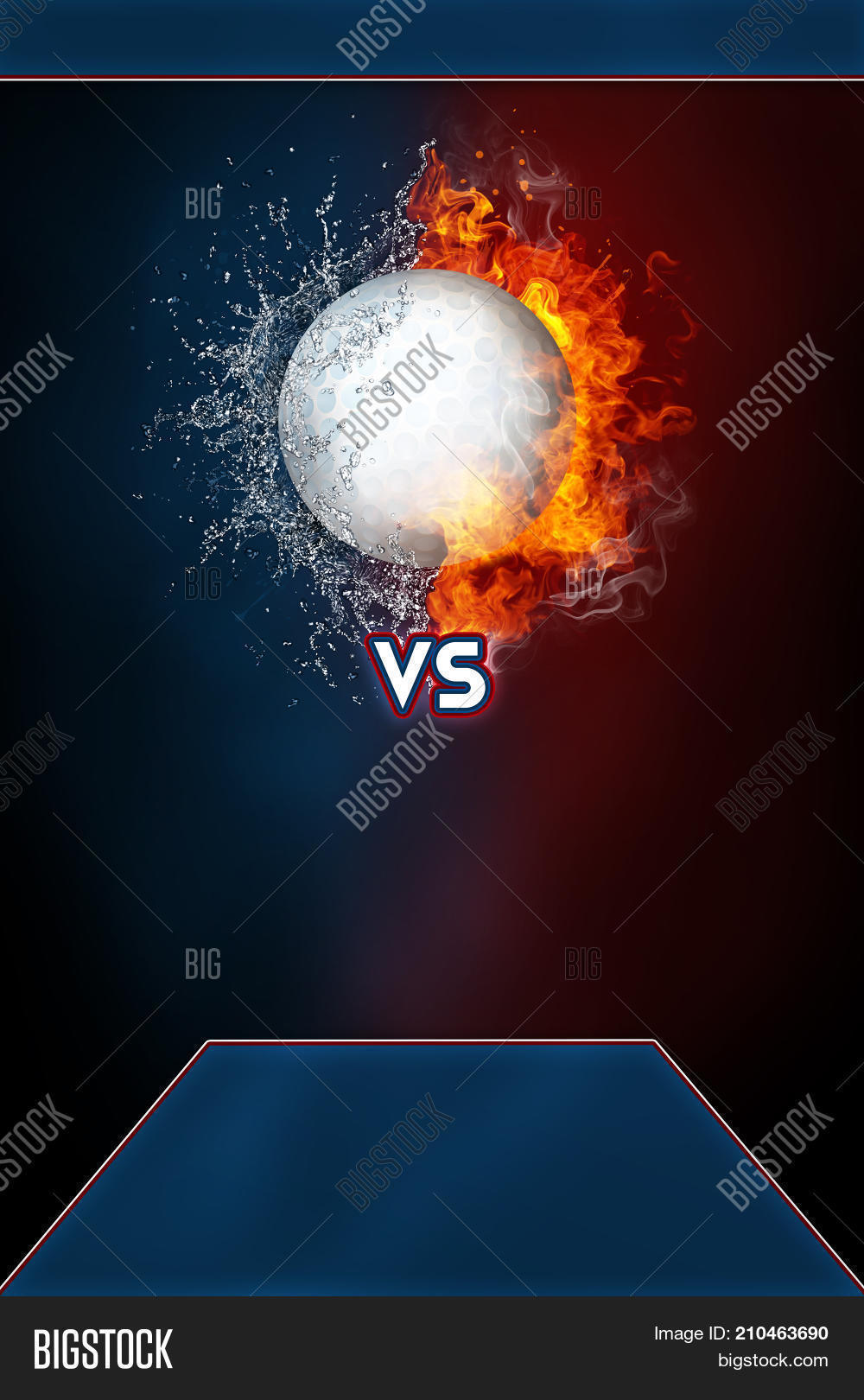 Golf Ball Exploding By Image & Photo (Free Trial) | Bigstock
