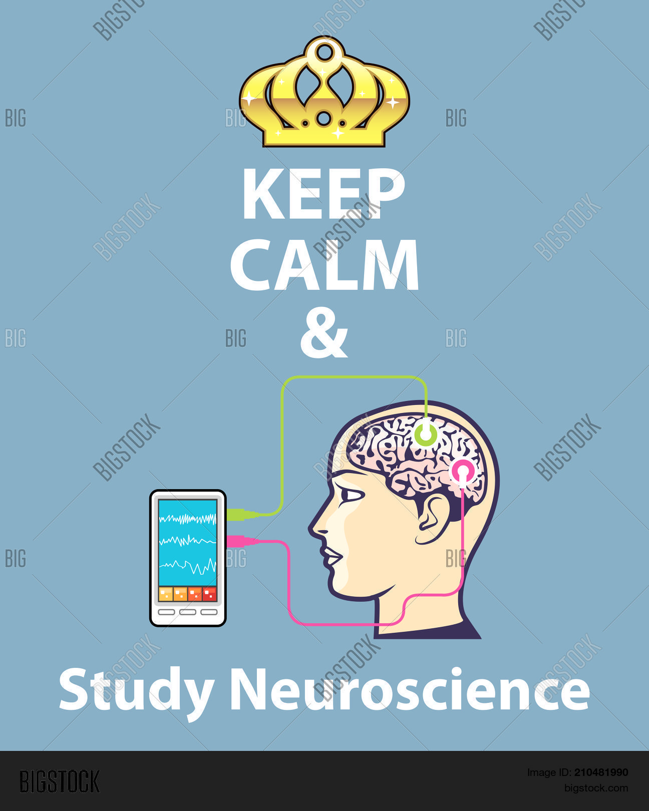 Keep Calm Study Vector & Photo (Free Trial) | Bigstock