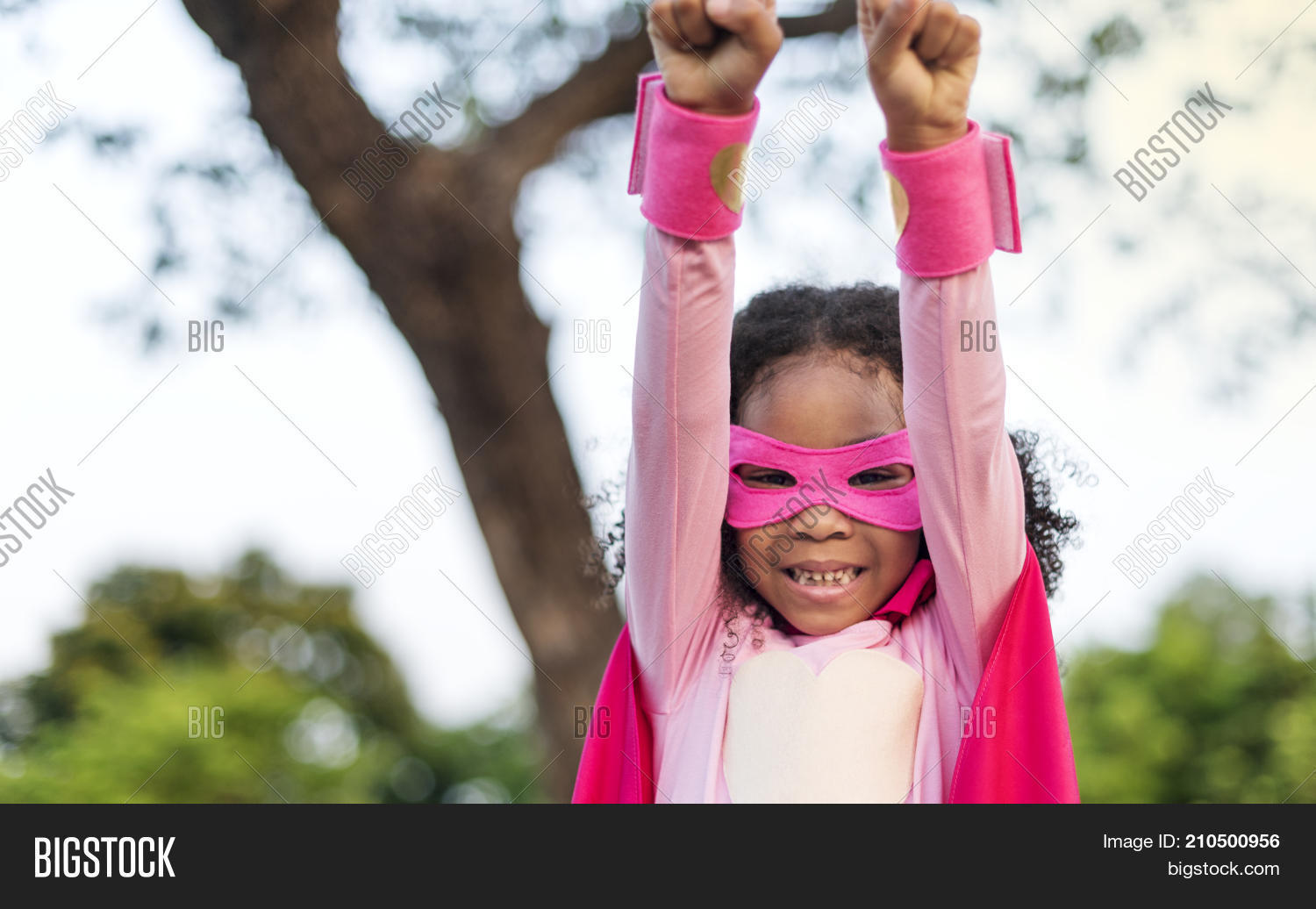 Pink Superhero Girl Image & Photo (Free Trial) | Bigstock