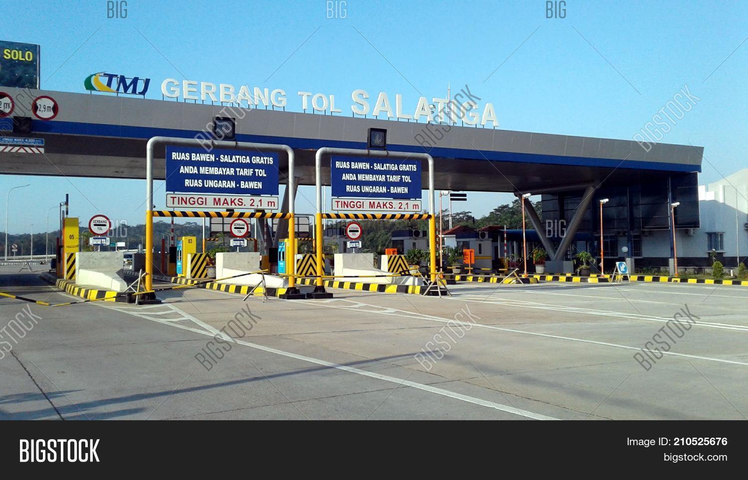 Salatiga Toll Gate Image & Photo (Free Trial) | Bigstock