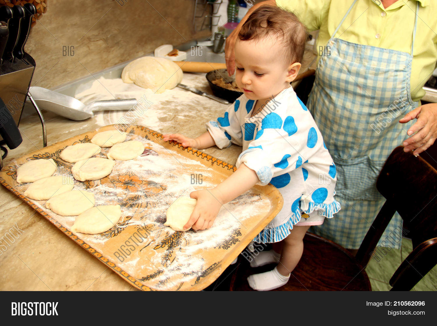 Woman Baking Pies Image & Photo (Free Trial) | Bigstock
