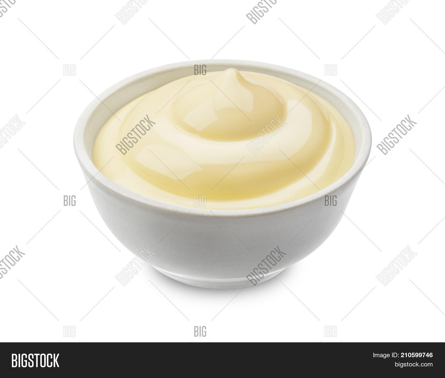 Mayonnaise Isolated On Image & Photo (Free Trial) | Bigstock
