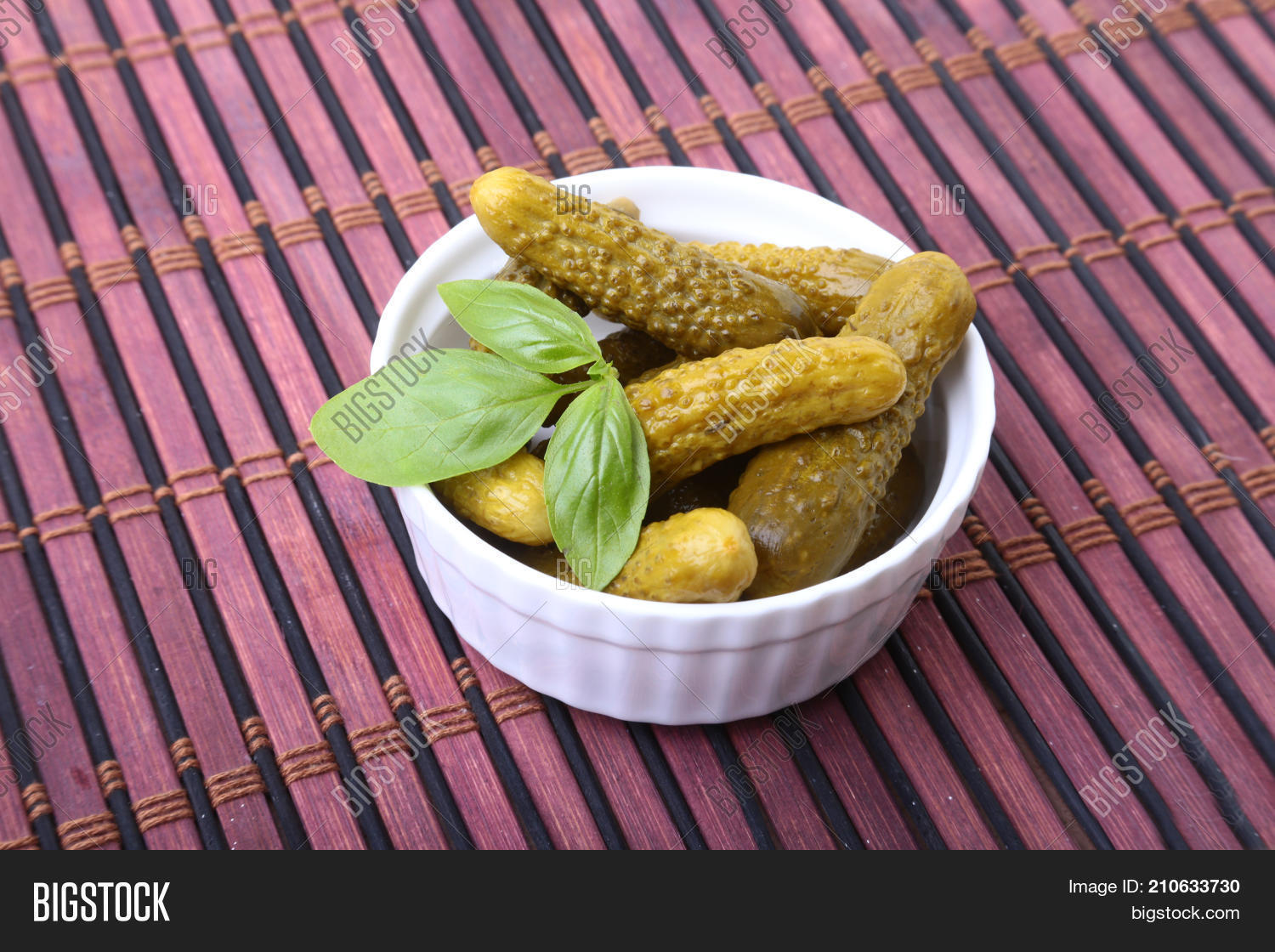 Pickles. Bowl Pickled Image & Photo (Free Trial) | Bigstock