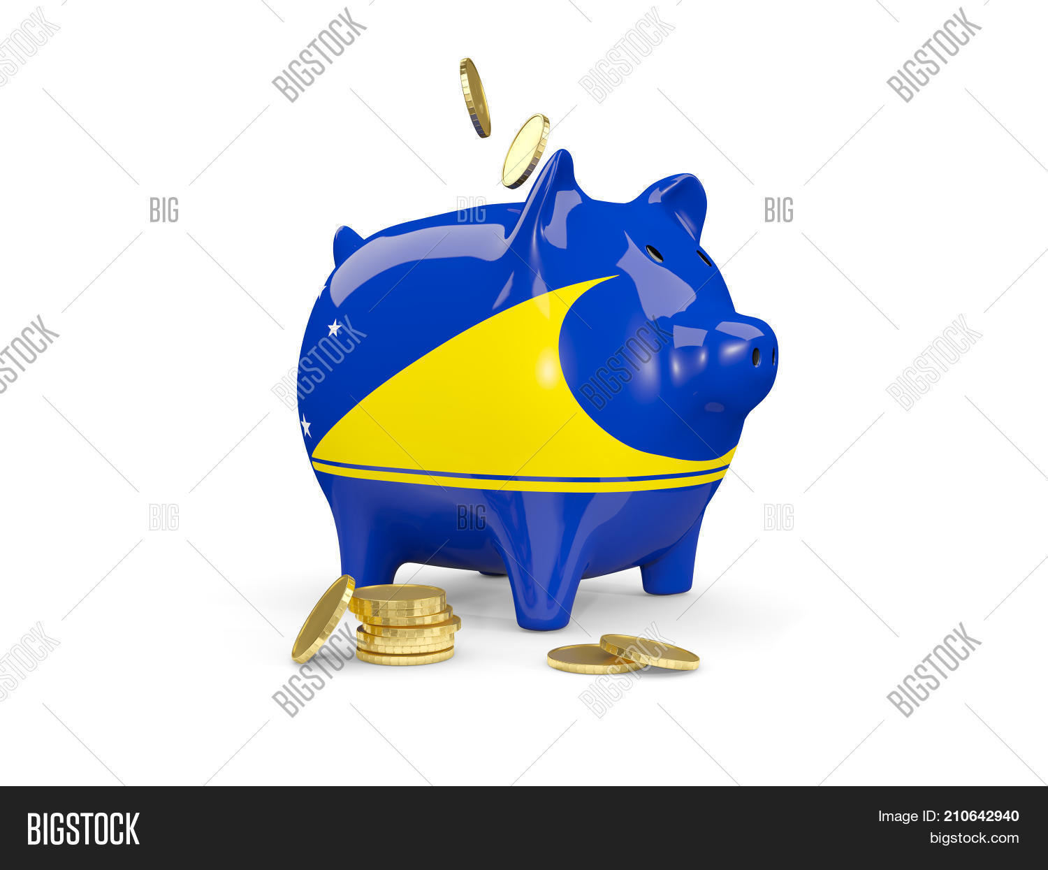 Fat Piggy Bank Flag Image & Photo (Free Trial) | Bigstock
