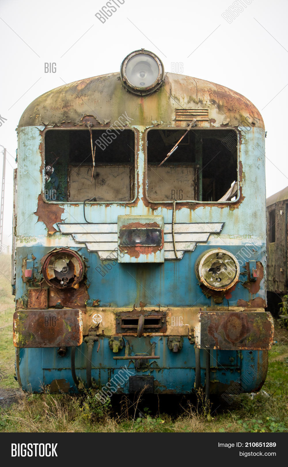 Old Rusty Trains. Old Image & Photo (Free Trial) | Bigstock