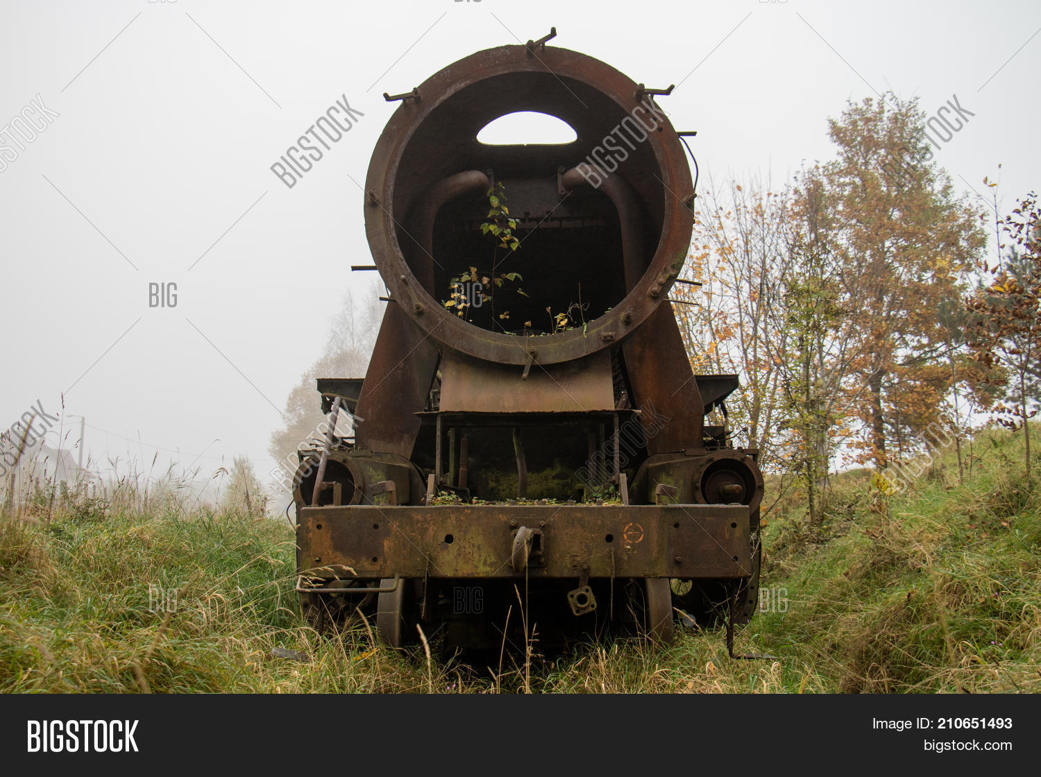 Old Rusty Trains. Old Image & Photo (Free Trial) | Bigstock