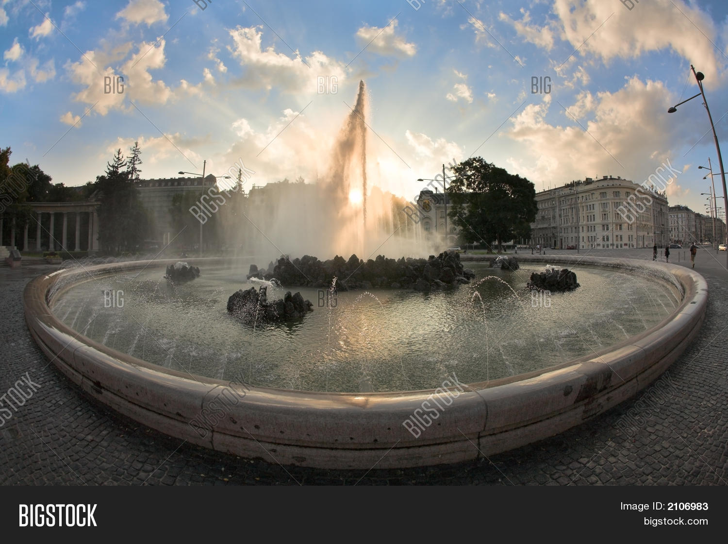 Fountain Vienna Image & Photo (Free Trial) | Bigstock