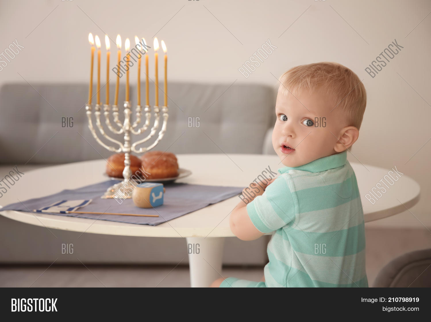 Cute Boy Sitting Near Image & Photo (Free Trial) | Bigstock