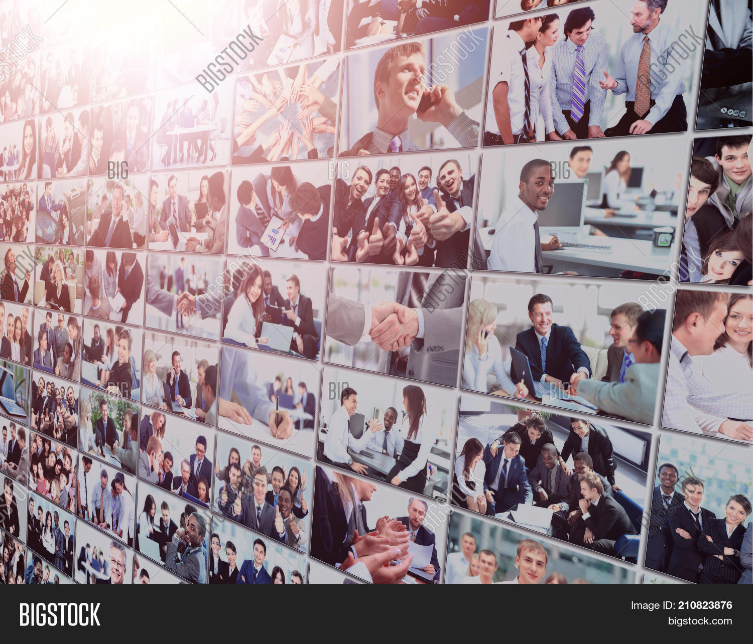 Business Collage Image & Photo (Free Trial) | Bigstock