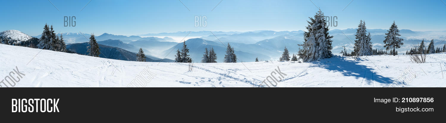 Panoramic View Snow Image & Photo (Free Trial) | Bigstock