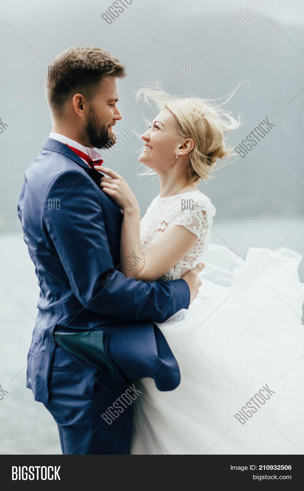 Bride Groom Hold Each Image & Photo (Free Trial) | Bigstock