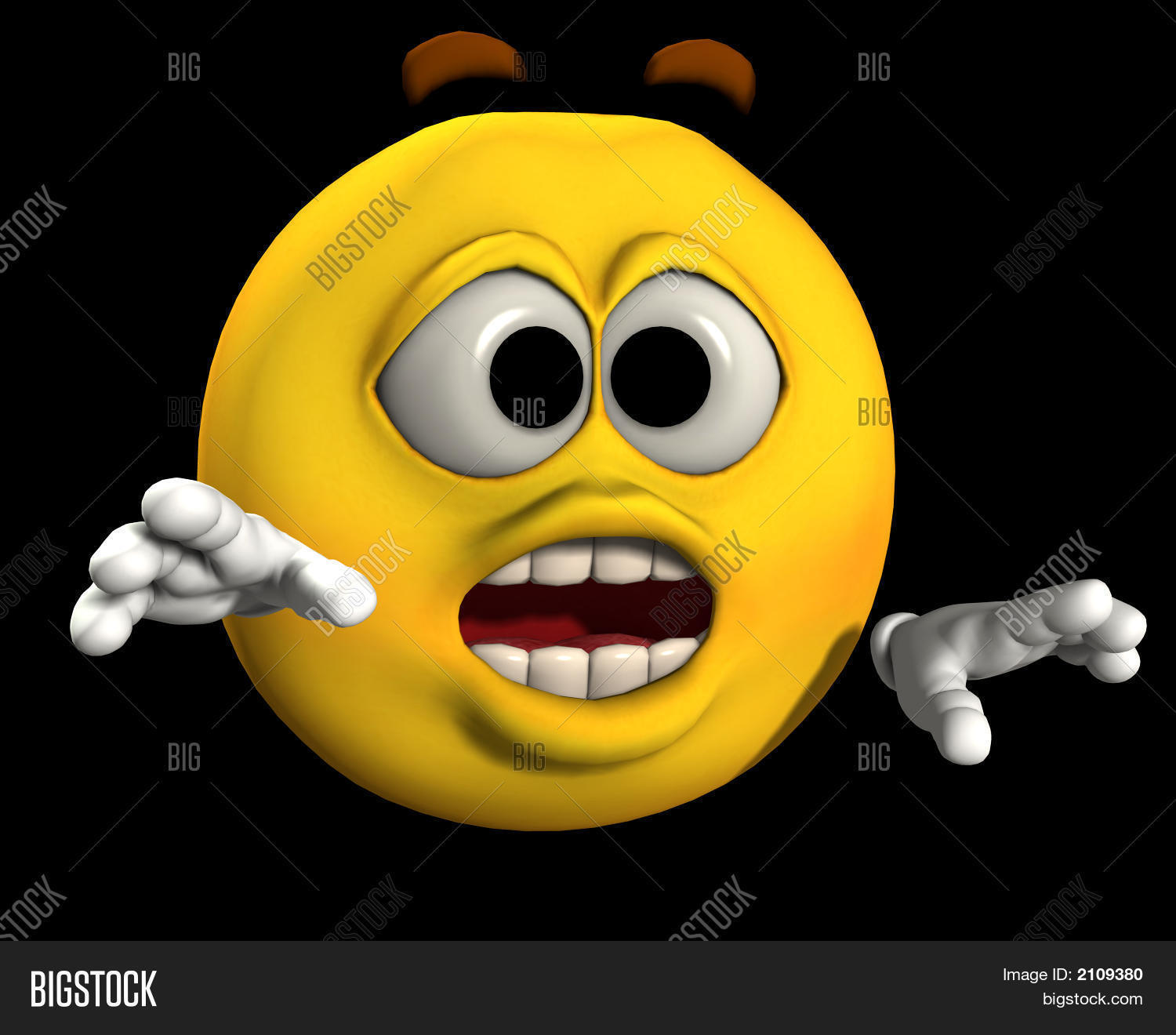 Scared Cartoon Image & Photo (Free Trial) | Bigstock