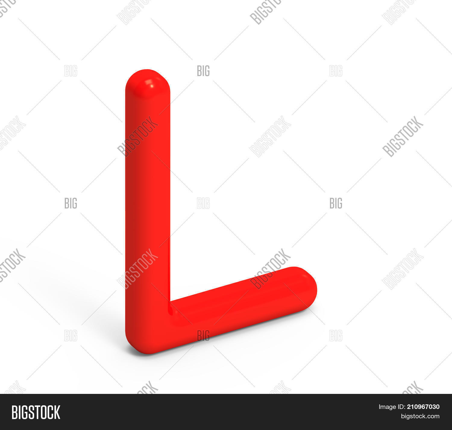 3D Render Red Alphabet Image & Photo (Free Trial) | Bigstock