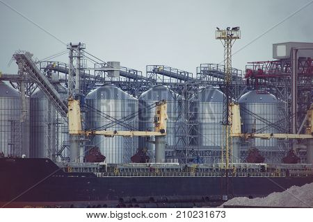 Port Grain Elevator. Image & Photo (Free Trial) | Bigstock