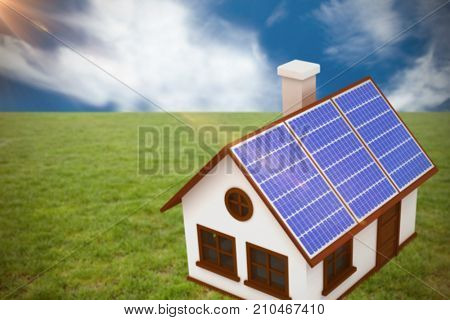 3d Image House Solar Image & Photo (Free Trial) | Bigstock