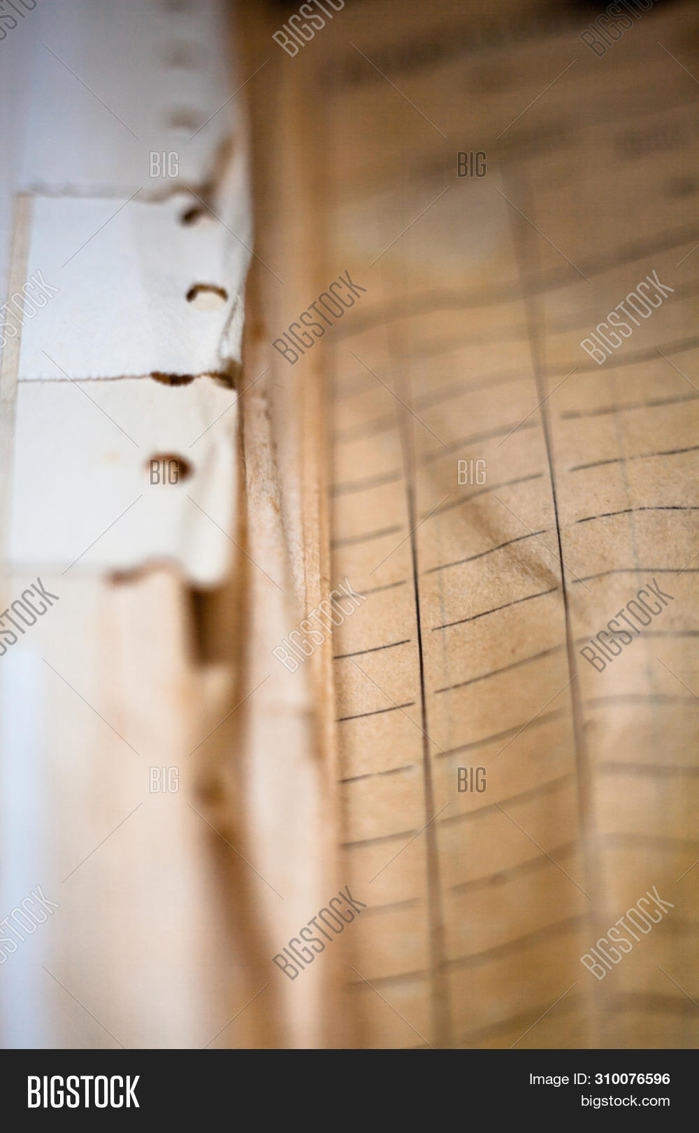 Old Paper Punched Image & Photo (Free Trial) | Bigstock