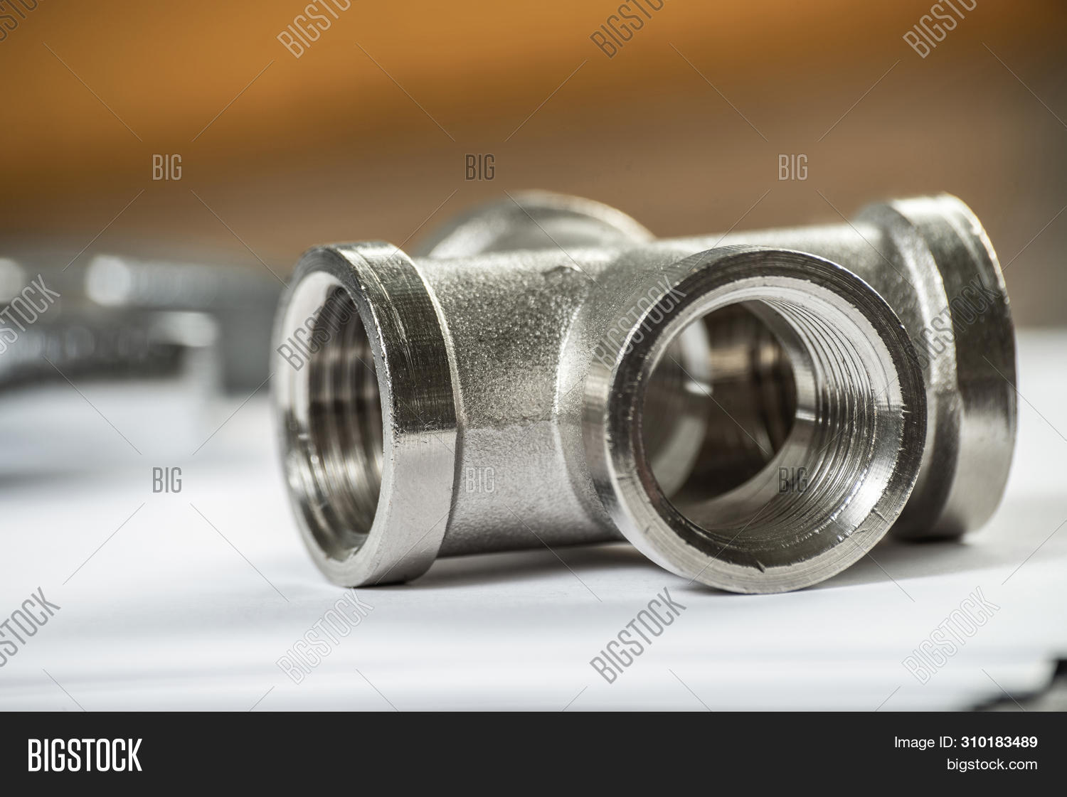 Steel Water Fittings Image & Photo (Free Trial) | Bigstock