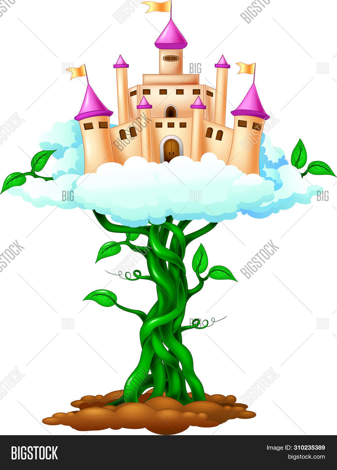 Funny Castle On Green Image & Photo (Free Trial) | Bigstock