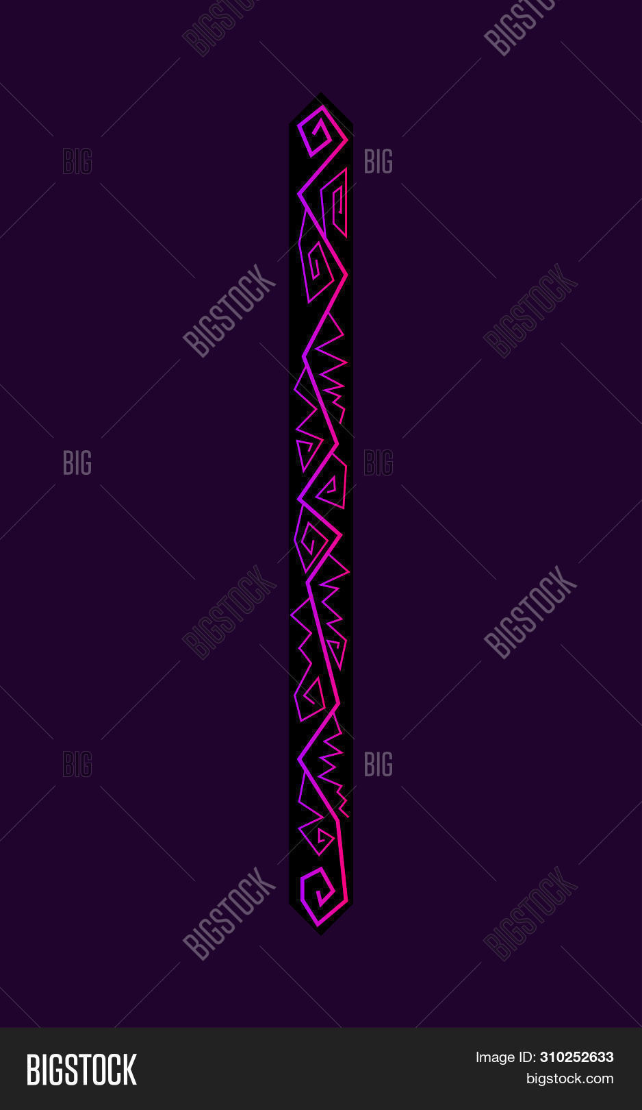 Rune Isa. Ancient Image & Photo (Free Trial) | Bigstock