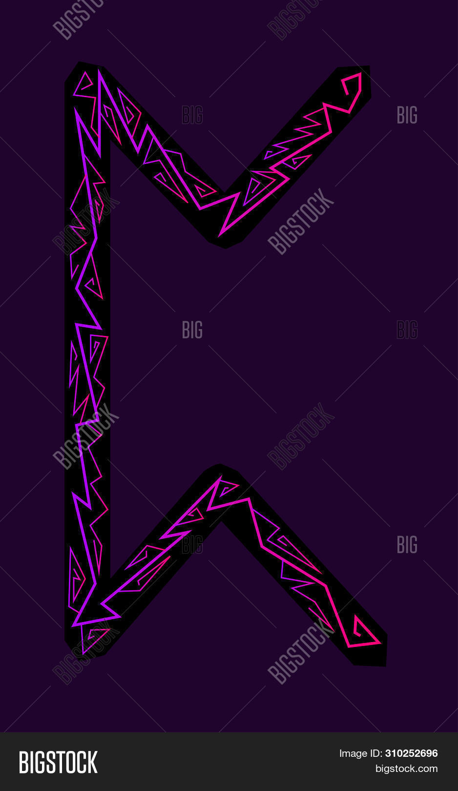 Rune Perth. Ancient Image & Photo (Free Trial) | Bigstock