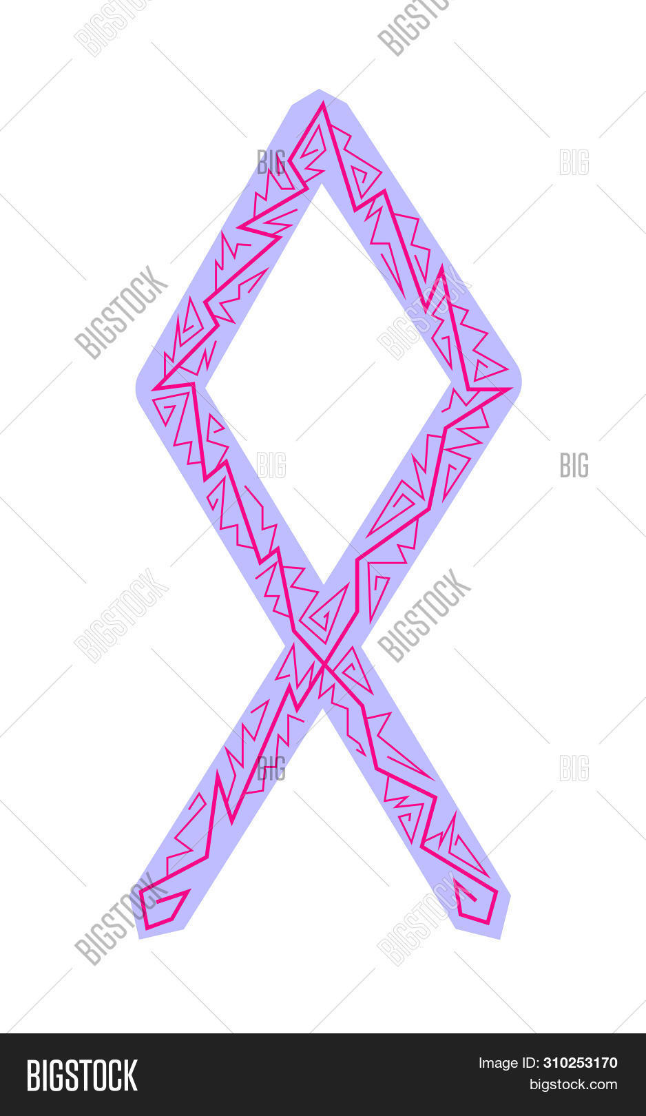 Othala Rune. Ancient Image & Photo (Free Trial) | Bigstock