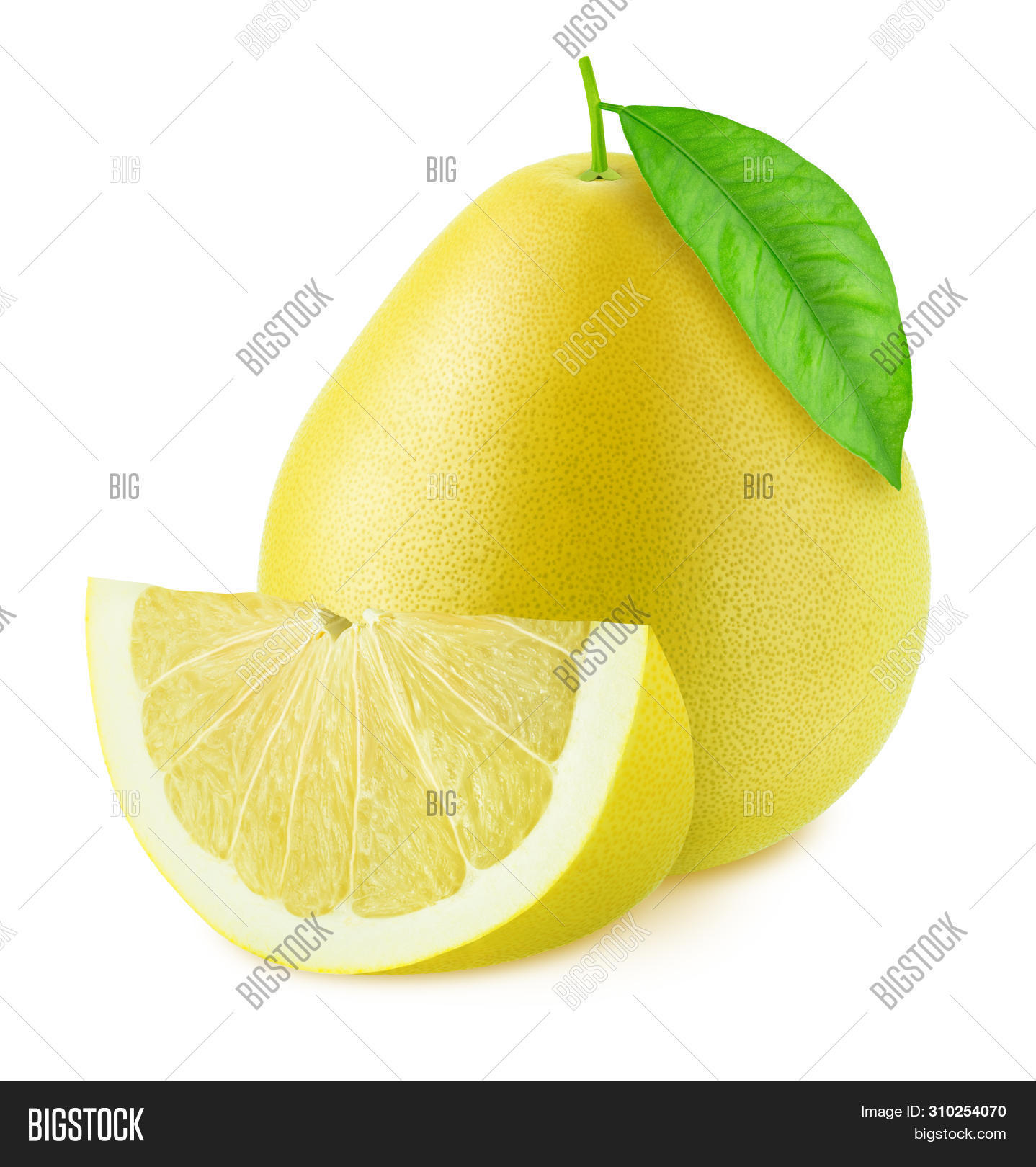 Whole Pomelo Slice Image & Photo (Free Trial) | Bigstock