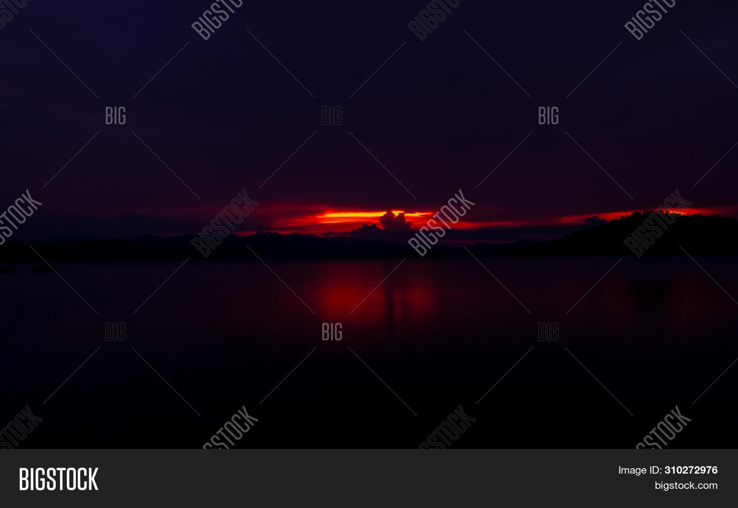 Red Purple Sunset Sky Image & Photo (Free Trial) | Bigstock