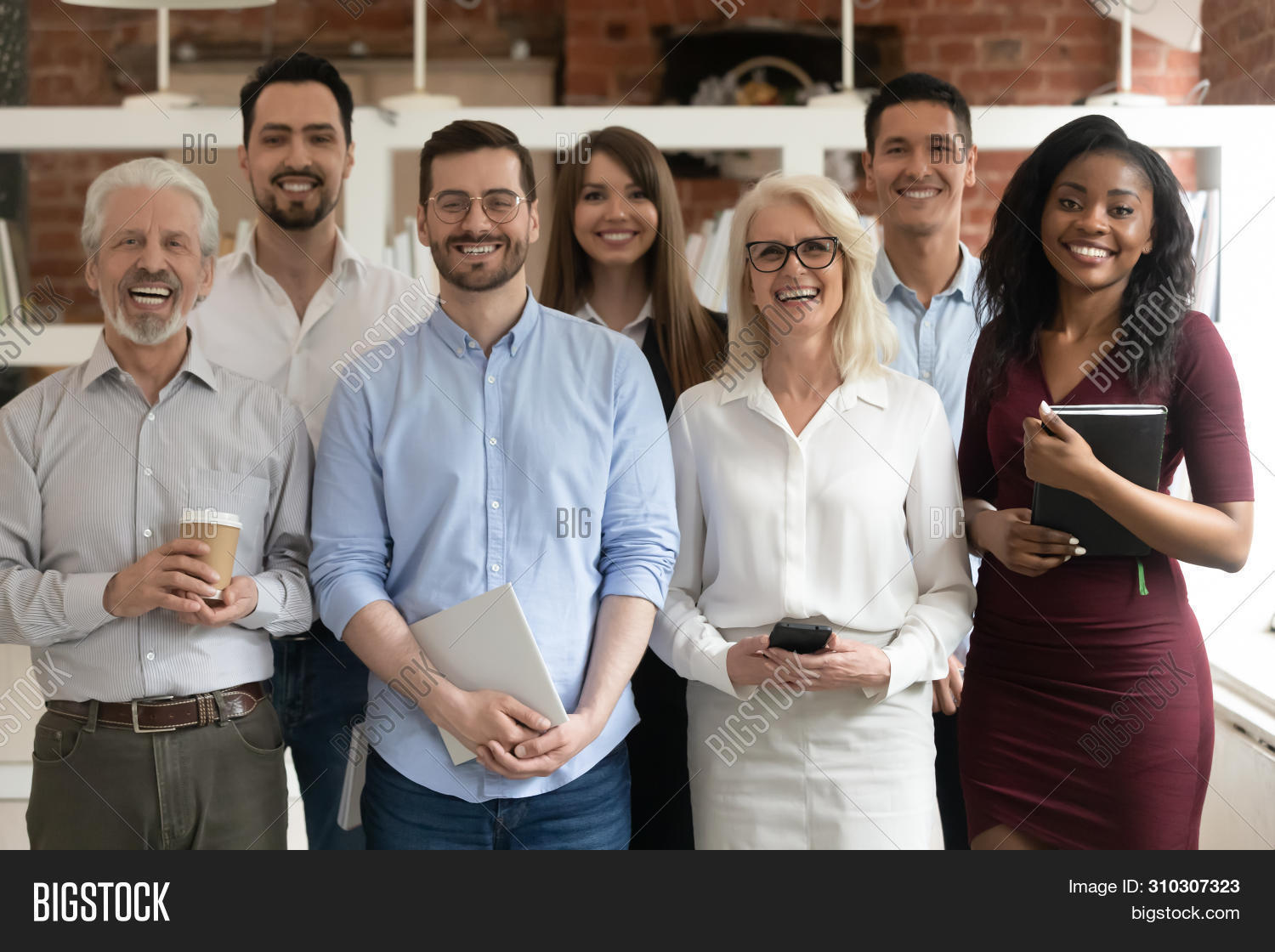 Happy Diverse Business Image & Photo (Free Trial) | Bigstock