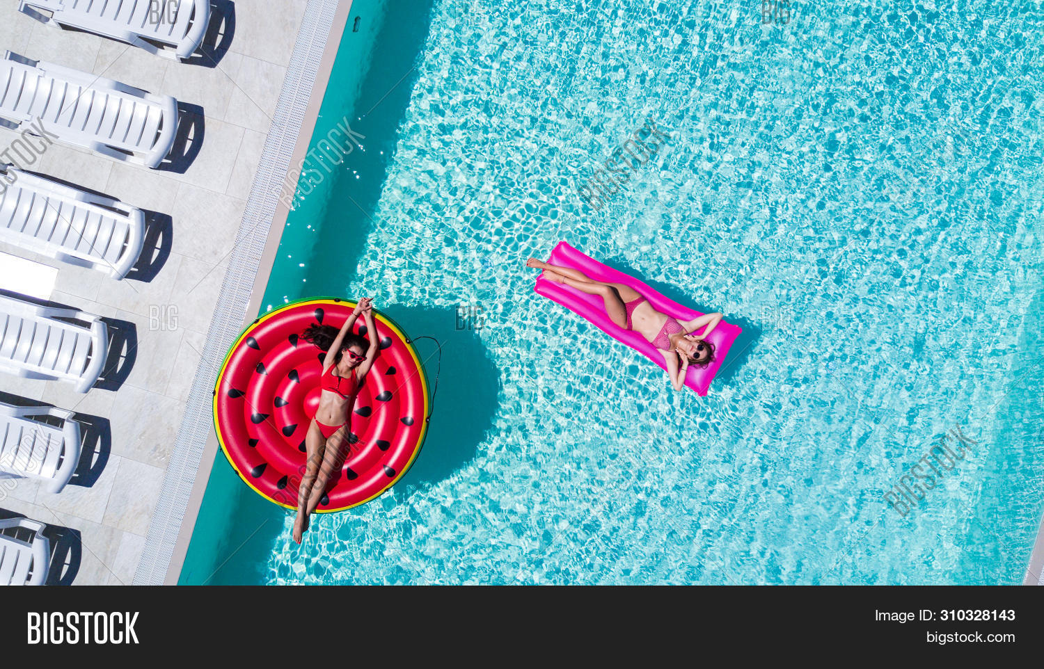 Happy Girls Floating Image & Photo (Free Trial) | Bigstock