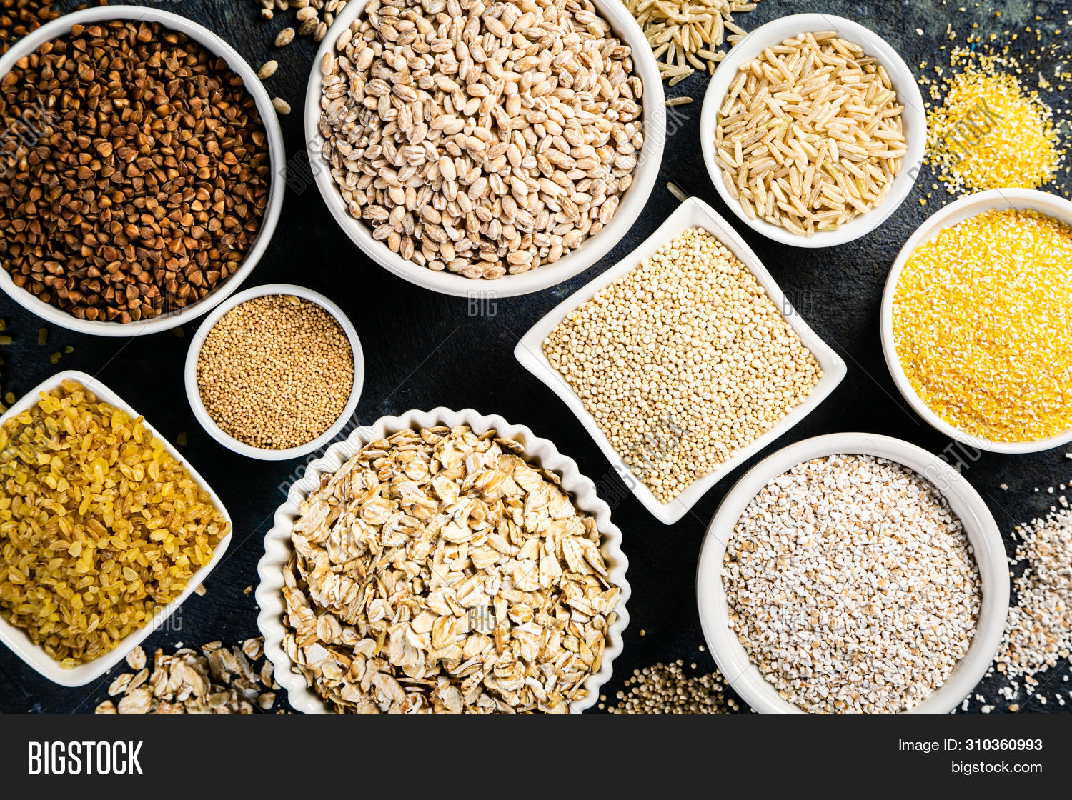 Selection Whole Grains Image & Photo (Free Trial) | Bigstock