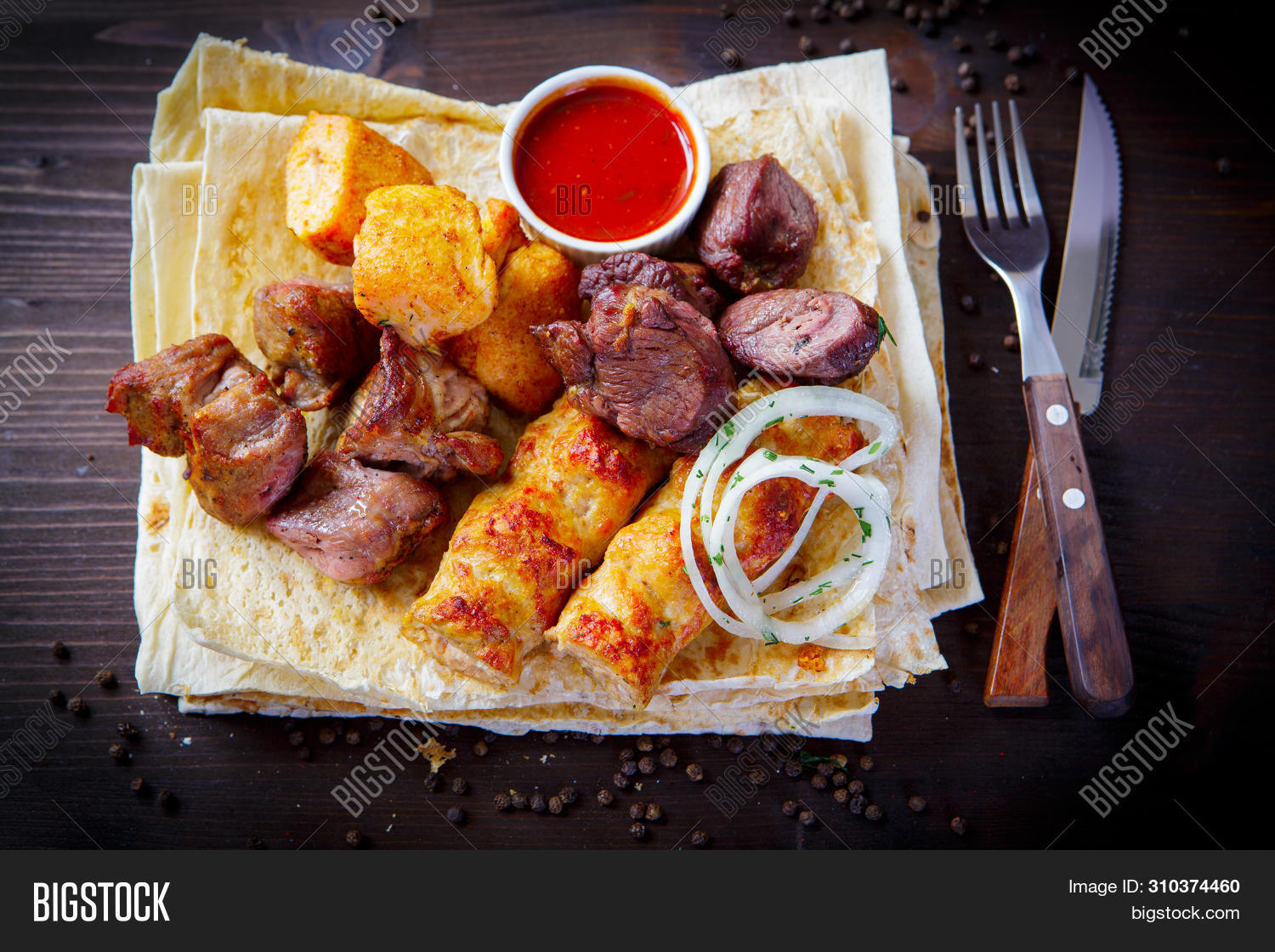 Kebab Assorted Image & Photo (Free Trial) | Bigstock