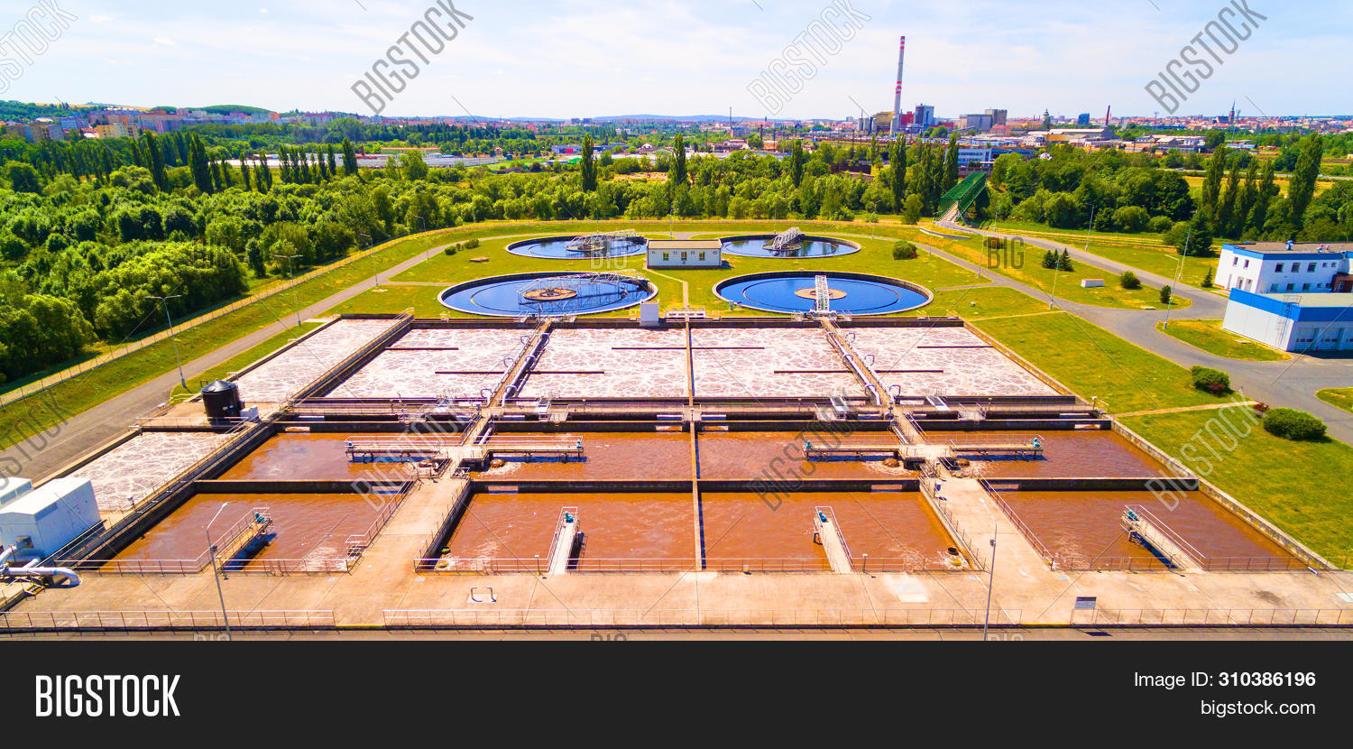Aerial View Sewage Image & Photo (Free Trial) | Bigstock