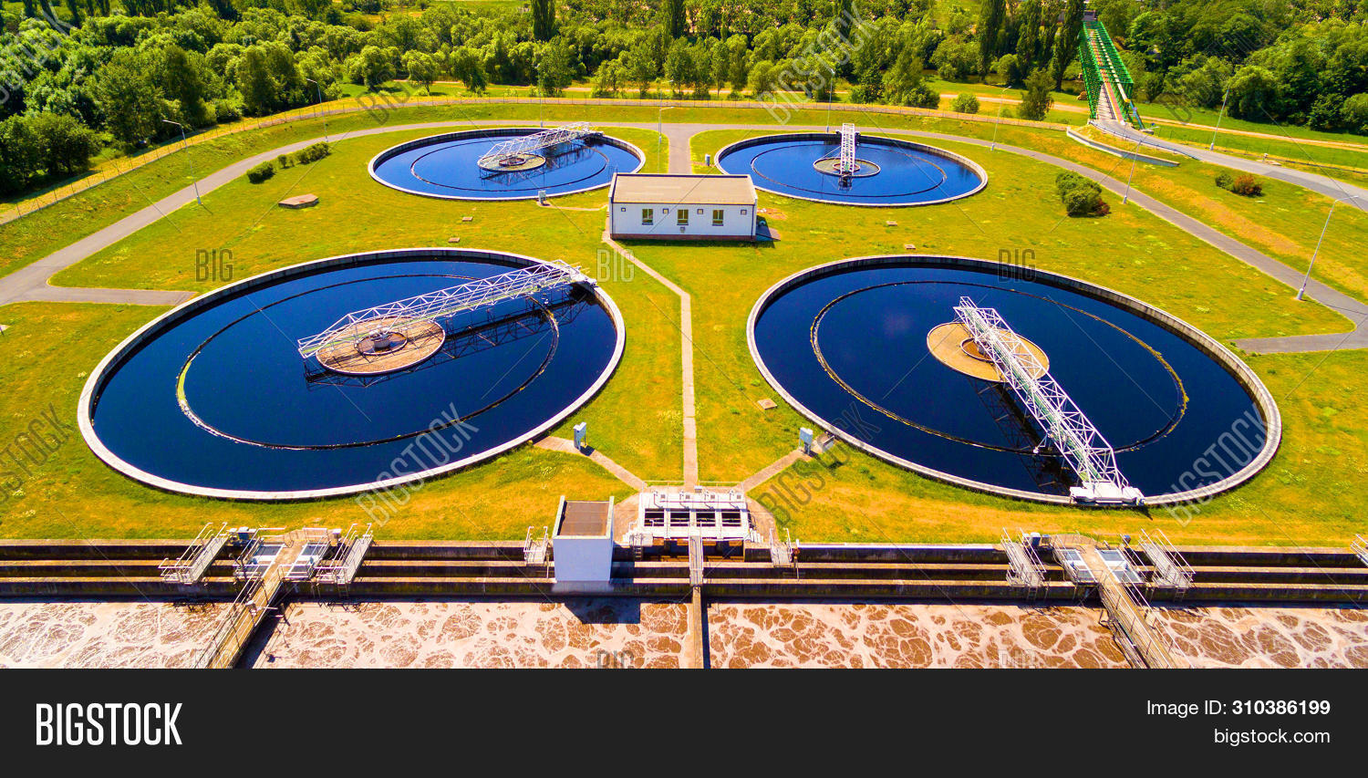 Aerial View Sewage Image & Photo (Free Trial) | Bigstock